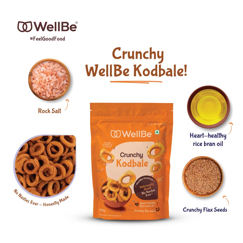 WellBe Kodubale(Pack of 2x135g)